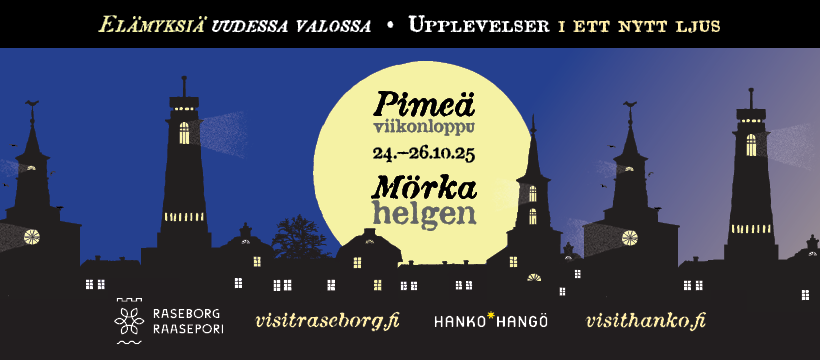 The Dark Weekend is soon here! - Visit Raseborg